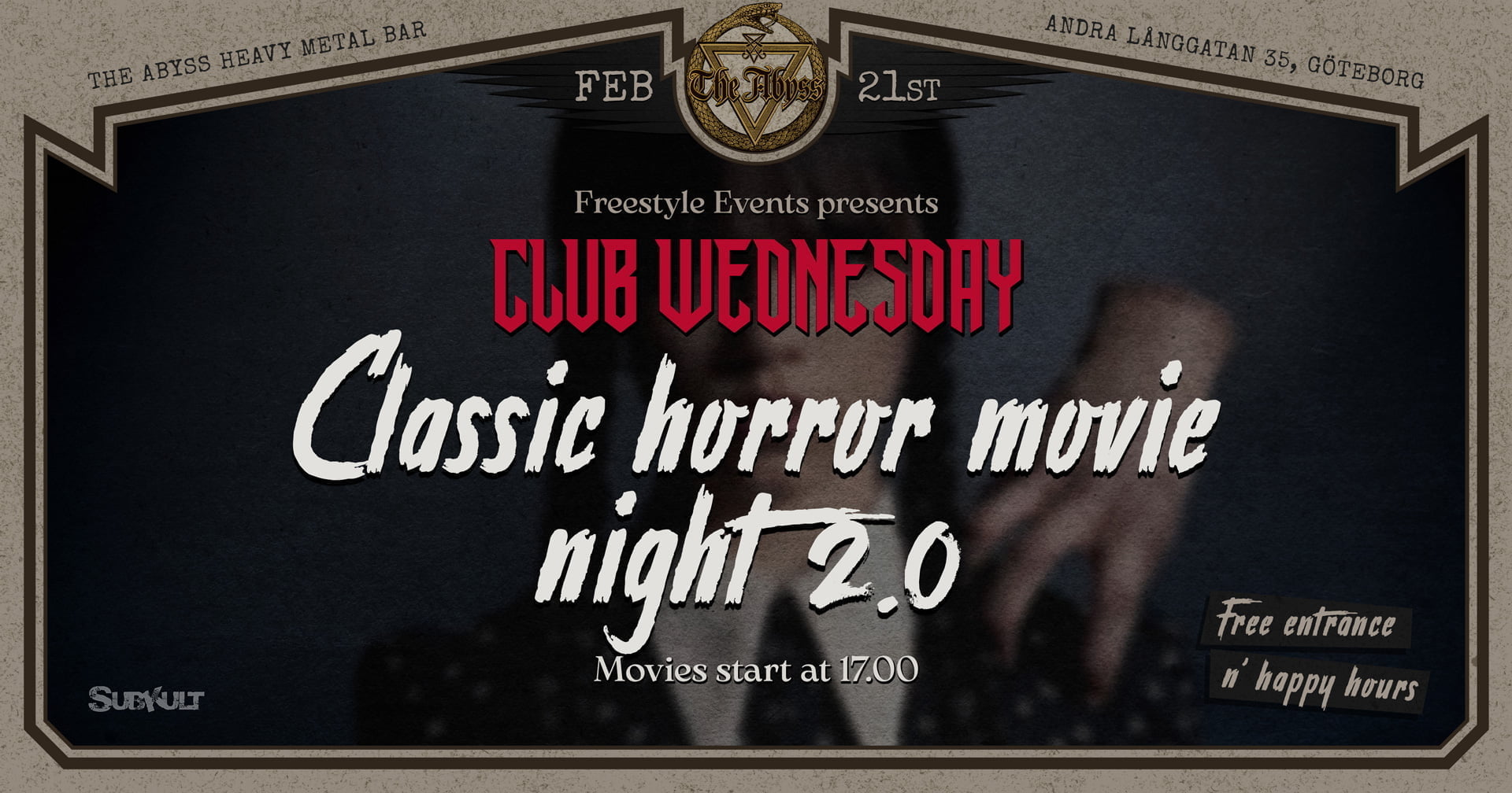 Club Wednesday AW | Classic Horror Movie Night » The Abyss