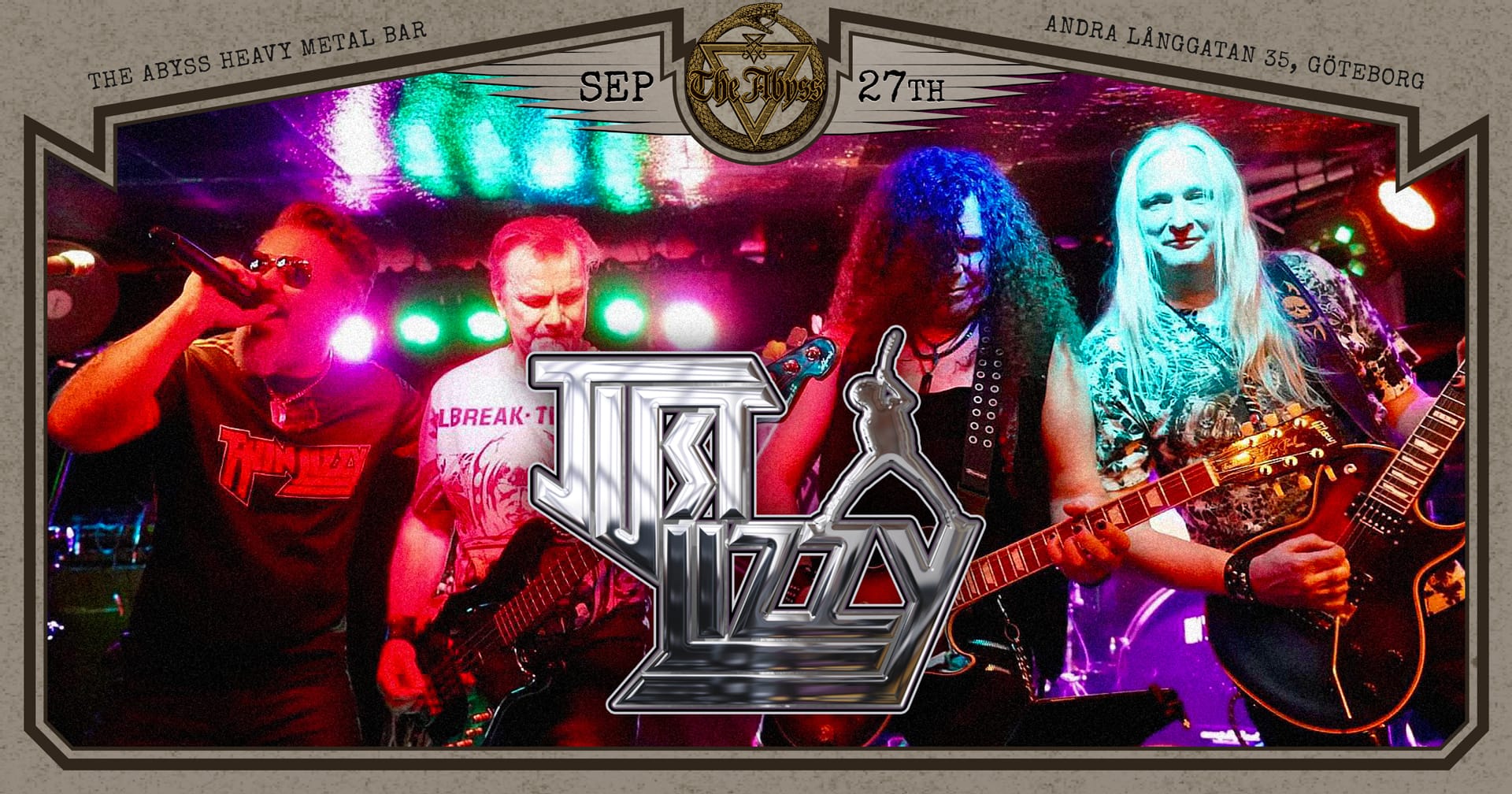 Just Lizzy – Thin Lizzy Tribute » The Abyss Göteborg