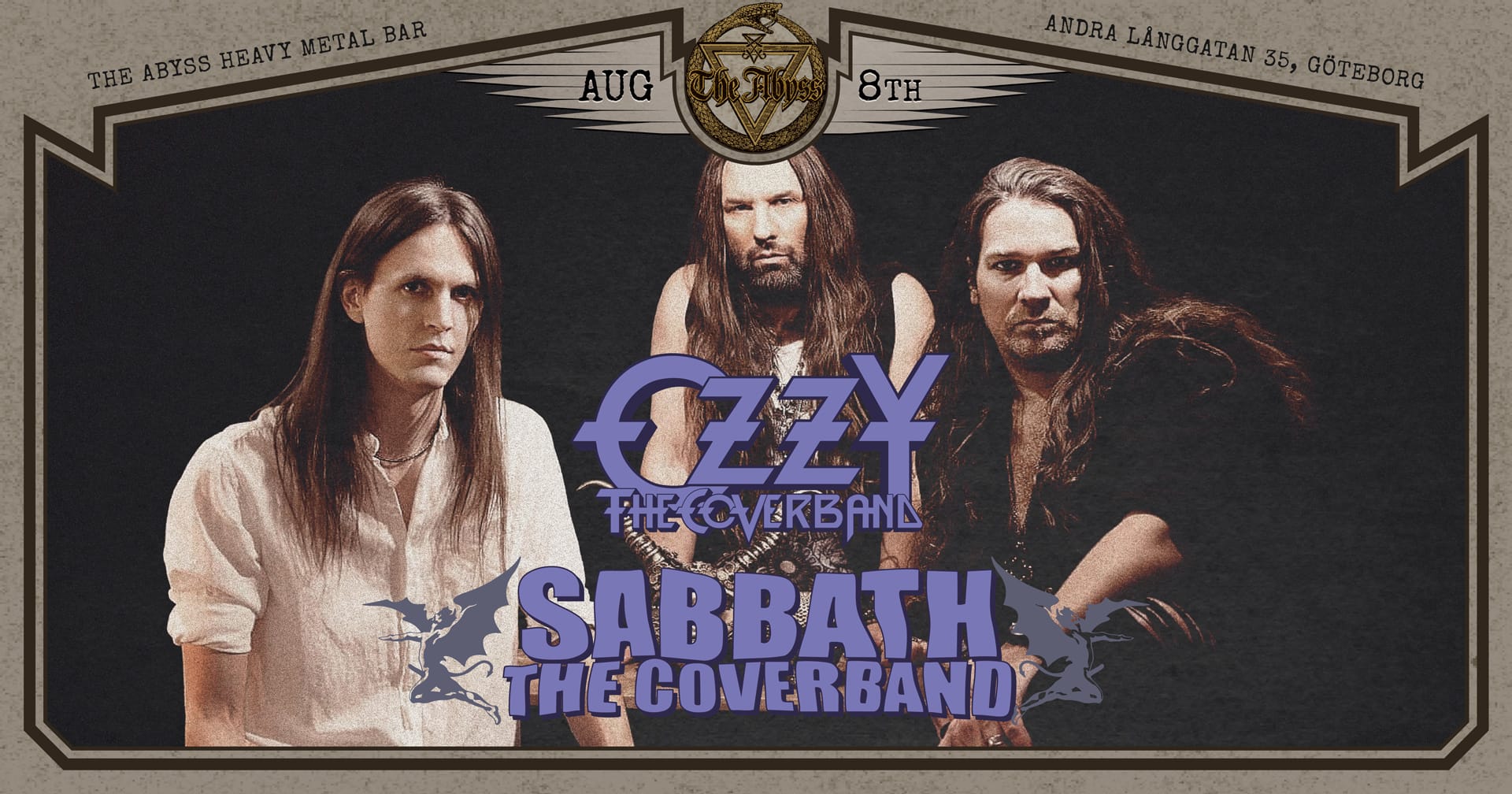 Ozzy / Black Sabbath Tribute » The Abyss Göteborg