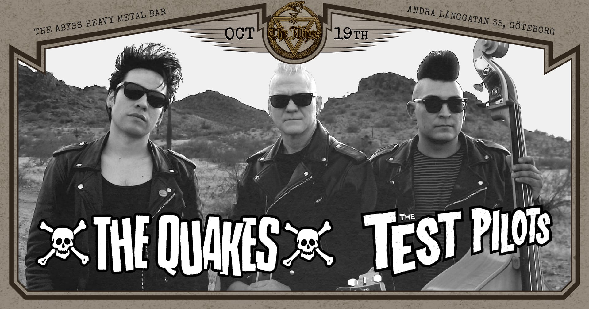 The Quakes + The Test Pilots » The Abyss Göteborg