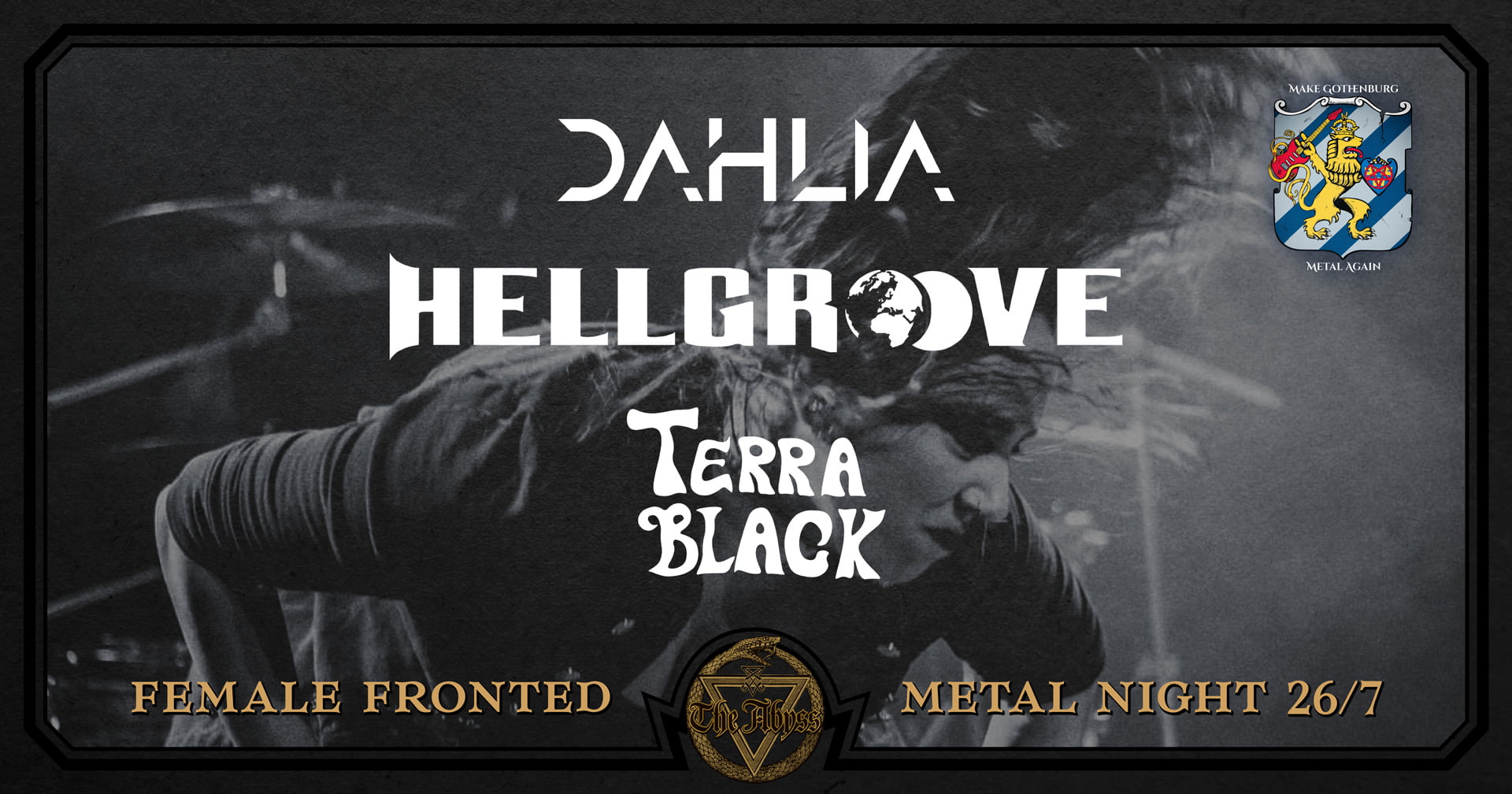Female Fronted Metal Night » 26th of July The Abyss™